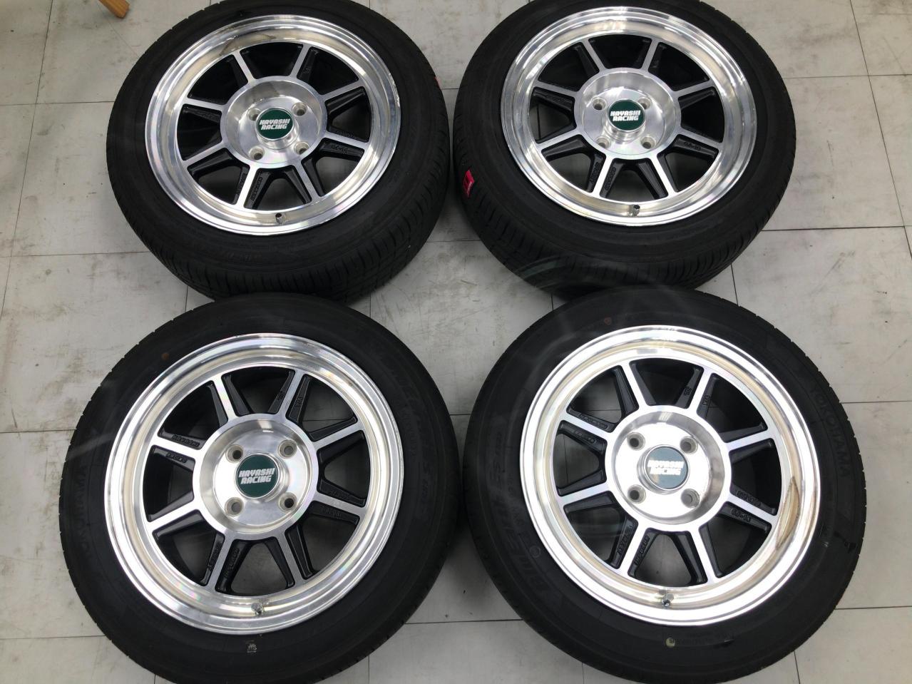 HAYASHI RACING STREET TYPE STF + GOODYEAR EfficientGrip EG01 + YOKOHAMA ...