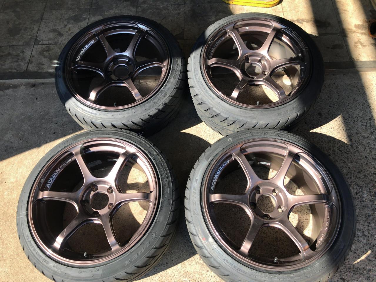 YOKOHAMA ADVAN Racing RG4 + ZESTINO Z-REX ZTS-5000 | カー用品 タイヤホイールセット 18 ...