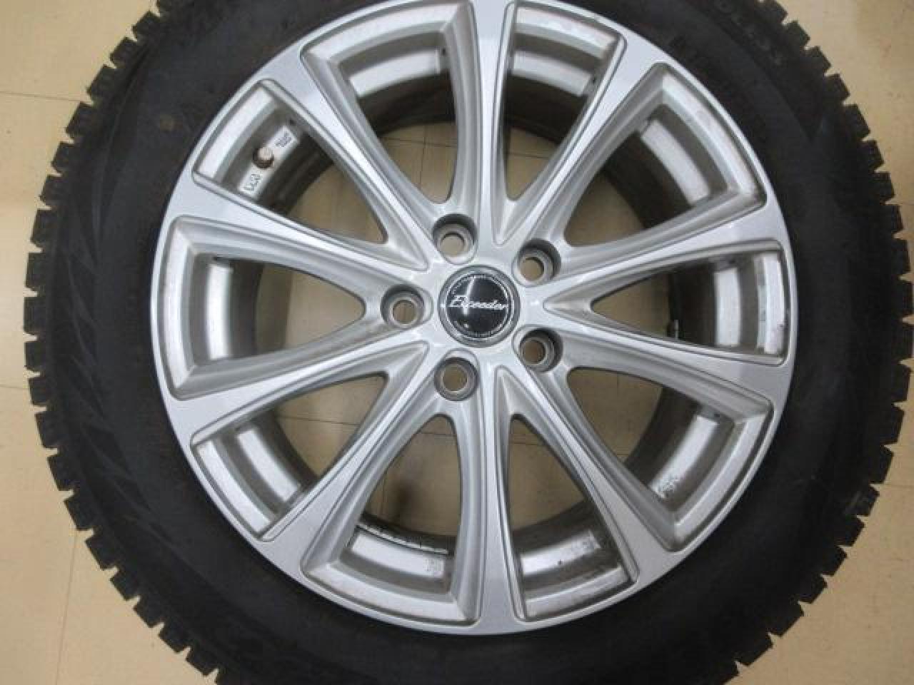 BRIDGESTONE BLIZZAK VRX2 + HOT STUFF Exceeder E02 | カー用品 スタッドレスタイヤホイールセット 17インチスタッドレスタイヤホイールセットを ...