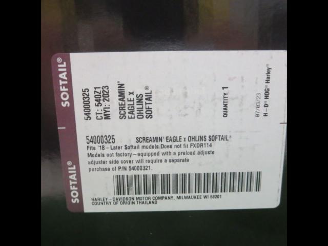 Harley-Davidson 純正 スクリーミンイーグル オーリンズ リモートリザーバーリアサスペンション 54000325 | 新古品 ...