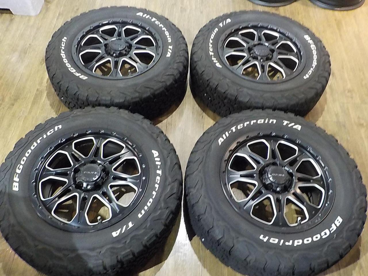 お安くなりました!!!【TRISTAR INTERNATIONAL(トライスターインターナショナル)】MKW MK-66+【BFGoodrich】All-Terrain T/A KO2 ...