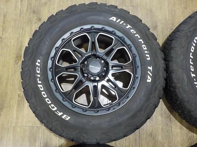 お安くなりました!!!【TRISTAR INTERNATIONAL(トライスターインターナショナル)】MKW MK-66+【BFGoodrich】All-Terrain T/A KO2 ...
