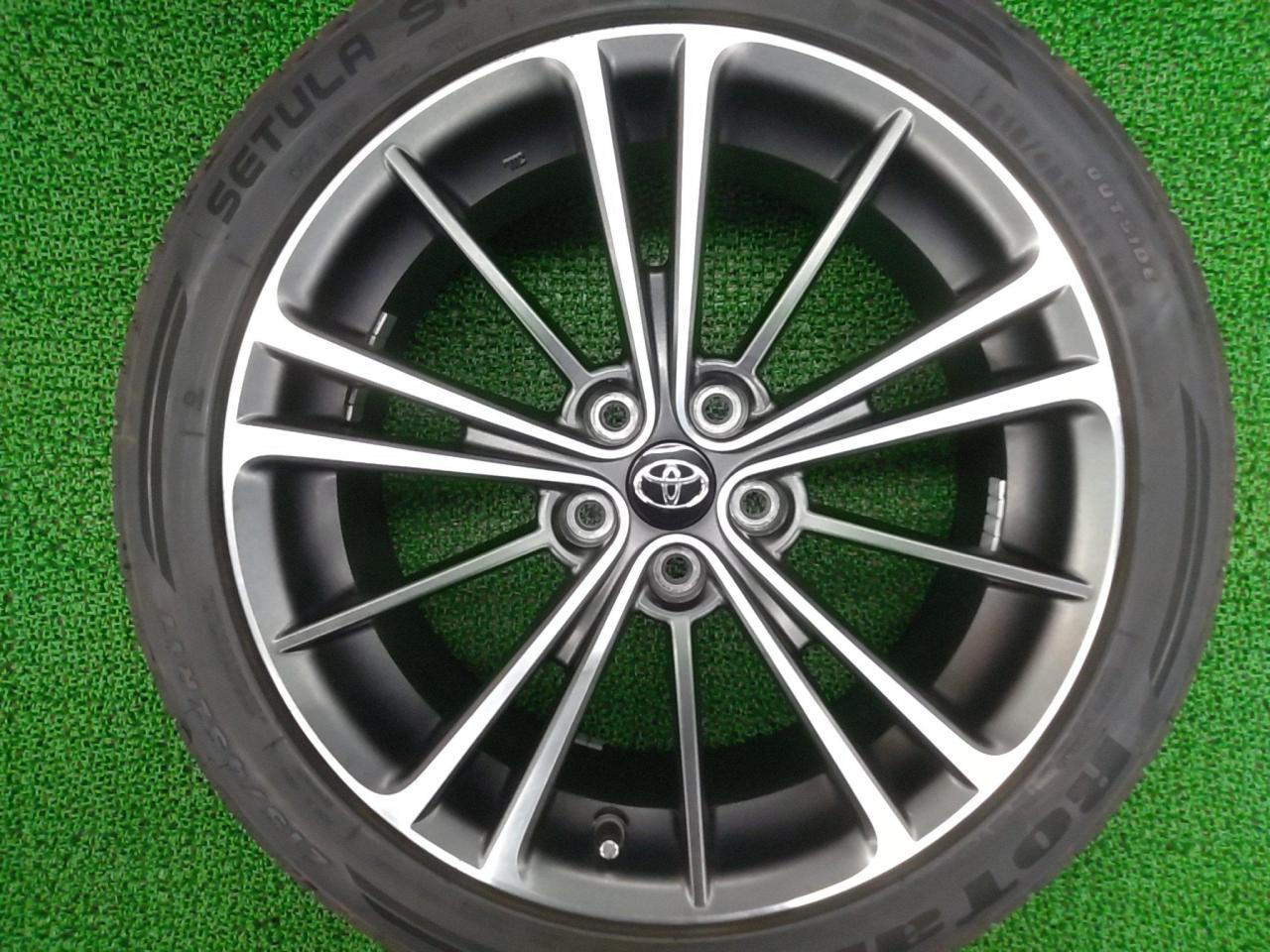 トヨタ純正(TOYOTA) ZN6 86前期純正ホイール + Rotalla SETULA SPACE RU01 | カー用品 タイヤホイール ...