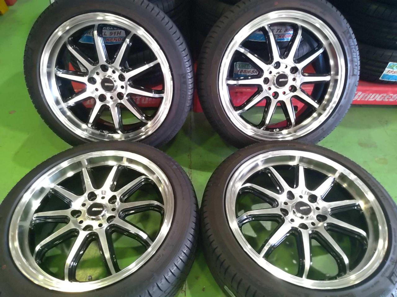 5ZIGEN FIREBALL RR + MICHELIN PRIMACY HP | カー用品 タイヤホイールセット 17インチタイヤホイールセットを通販で購入する | 中古カー＆バイク用品の ...