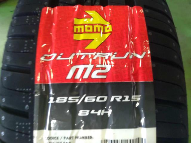 Yellow Hat SPORT KRONE + MOMO OUTRUN M-2 | カー用品 タイヤホイールセット 15インチタイヤホイールセットを通販で購入する | 中古カー＆バイク用品の ...