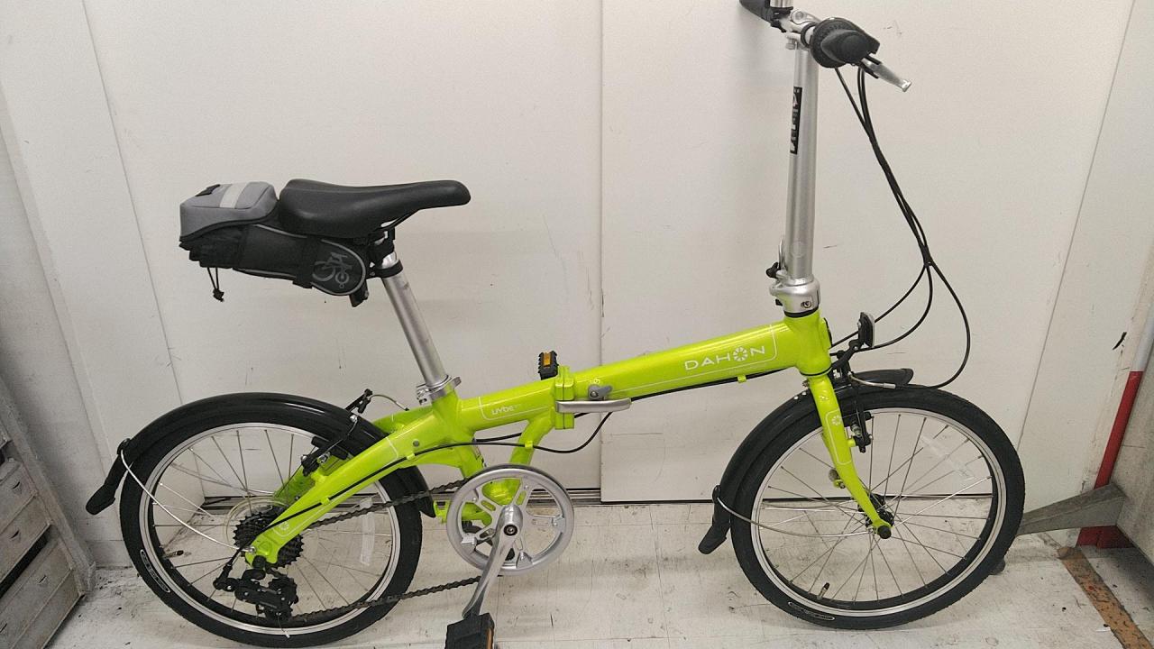 DAHON VYBE D7 20インチ(406)外装7段変速折りたたみ自転車 グリーン | 自転車 シティ ミニベロ・小径車を通販で購入する ...