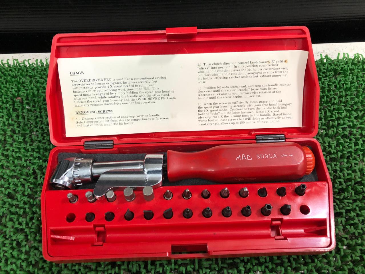 MACTOOL マックツールズ アングルビットドライバー SD90A | 中古品 | アップガレージ 横浜町田総本店 | 総合リユース 自動車 ...