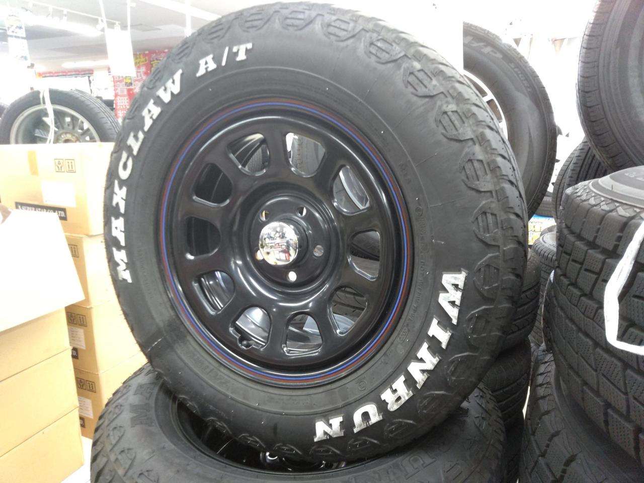 MLJ DAYTONA SS + WINRUN MAXCREW A/T | カー用品 タイヤホイールセット 16インチタイヤホイールセットを通販で購入する | 中古カー＆バイク用品の販売なら ...