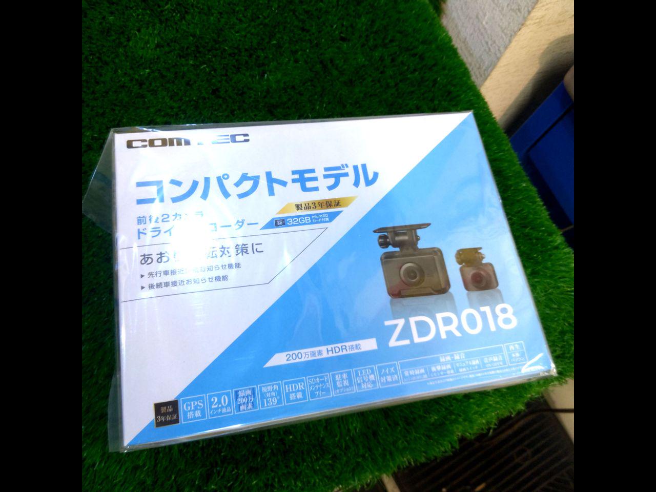 COMTEC ZDR018【前後2カメラドライブレコーダー】 | カー用品 カーAVアクセサリー ドライブレコーダーを通販で購入する | 中古カー＆バイク用品の販売ならアップガレージ