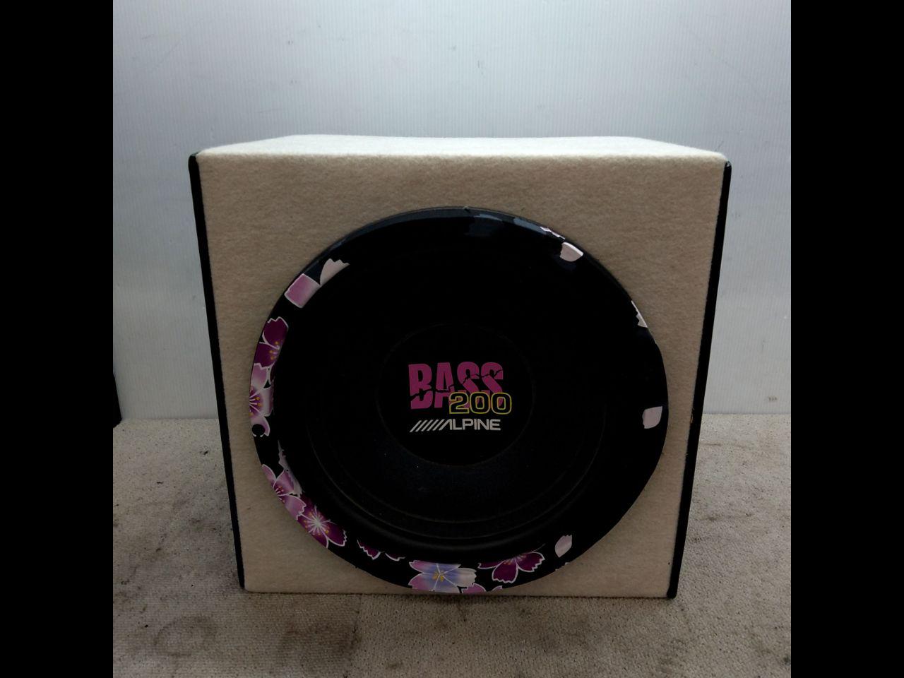 ALPINE BASS200 SWF-254G | カー用品 スピーカー サブウーハースピーカーBOX付を通販で購入する | 中古カー＆バイク用品の販売ならアップガレージ