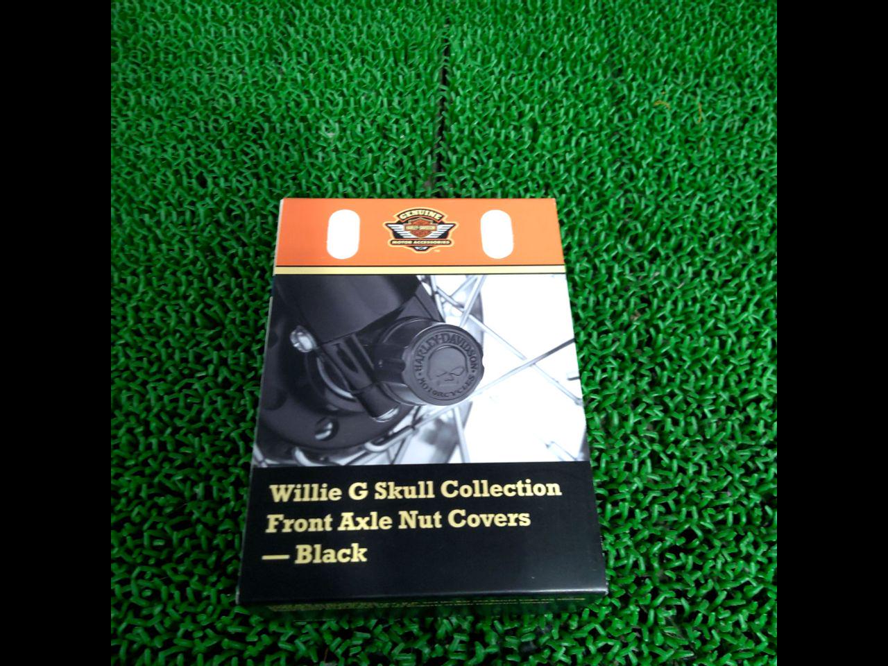 HarleyDavidson ウィリーG スカル フロントアクスルナットカバーブラック 43000096 | バイク用品 その他(バイクパーツ ...