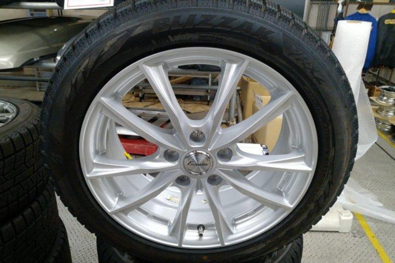 HOT STUFF Exceeder+BRIDGESTONE BLIZZAK VRX2 | カー用品 スタッドレスタイヤホイールセット 17インチスタッドレスタイヤホイールセットを通販で購入 ...