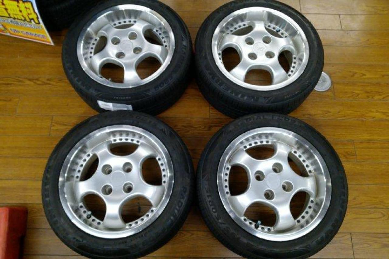 BRIDGESTONE Lowenzahn DEEP+MINERVA RADIAL F209 | カー用品 タイヤホイールセット 15インチタイヤホイールセットを通販で購入する | 中古カー ...