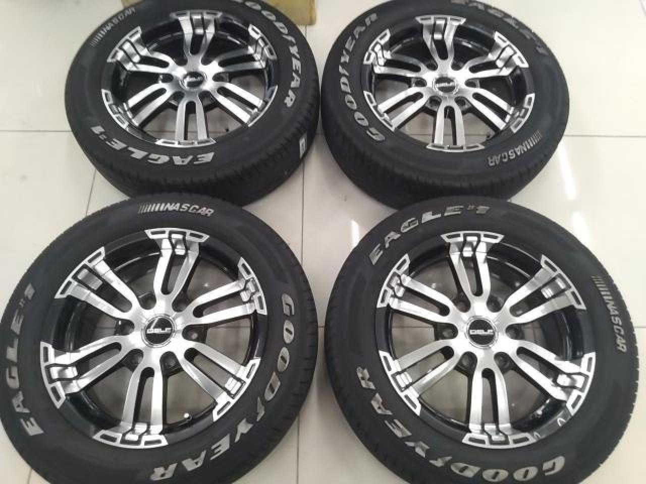 FLEX DELF 02+ GOODYEAR EAGLE ♯1 NASCAR | カー用品 タイヤホイールセット 17インチタイヤホイールセットを通販で購入する | 中古カー＆バイク用品の販売 ...