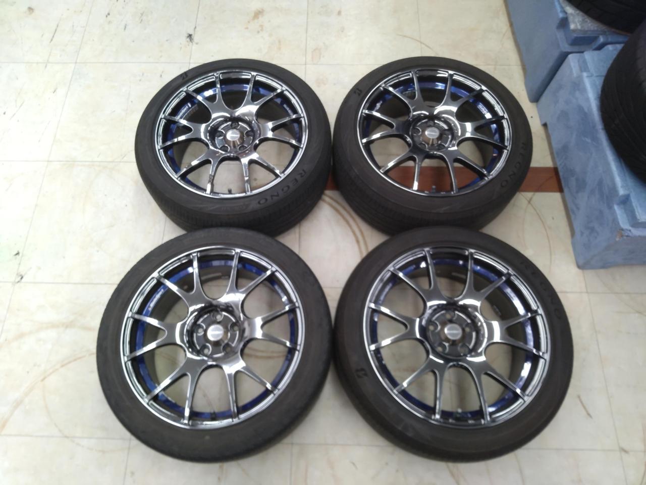 weds(ウェッズ)WedsSport(スポーツ) SPORT SA-67R+BRIDGESTONE REGNO GR-XⅡ | カー用品 タイヤホイールセット 17インチタイヤホイールセット ...