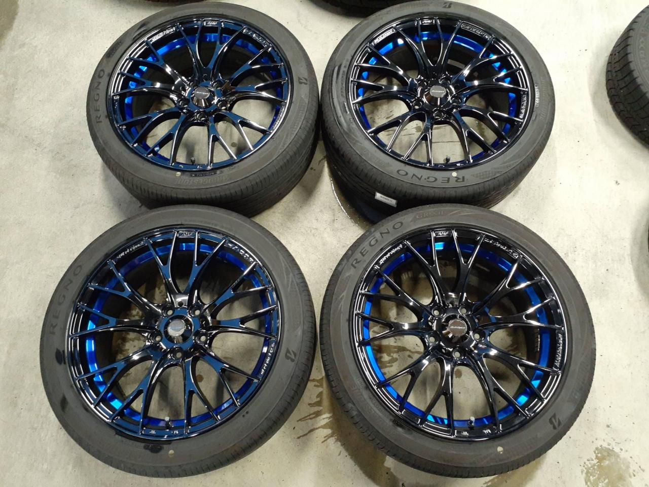 weds(ウェッズ)WedsSport SA-20R+BRIDGESTONE(ブリヂストン) REGNO GR-XⅡ 225/45R18 | カー用品 タイヤホイールセット 18インチタイヤ ...