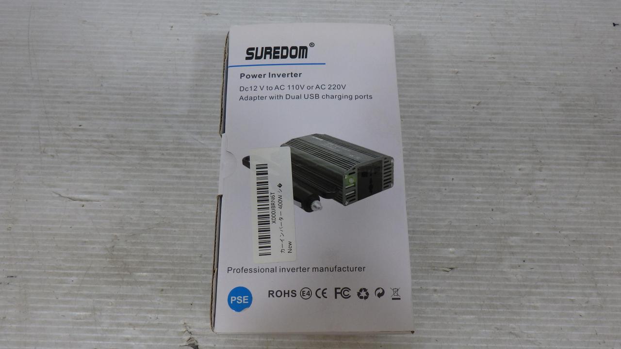SUREDOM DCACインバーター MAX500W | カー用品 電装系 その他電装系を通販で購入する | 中古カー＆バイク用品の販売なら ...