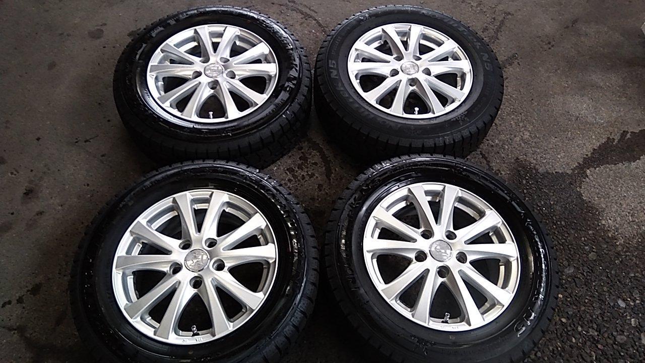 TECHNOPIA APHRODITE ツイン5本スポークホイール + AUTOBACS NorthTrek N5 | カー用品 スタッドレス ...