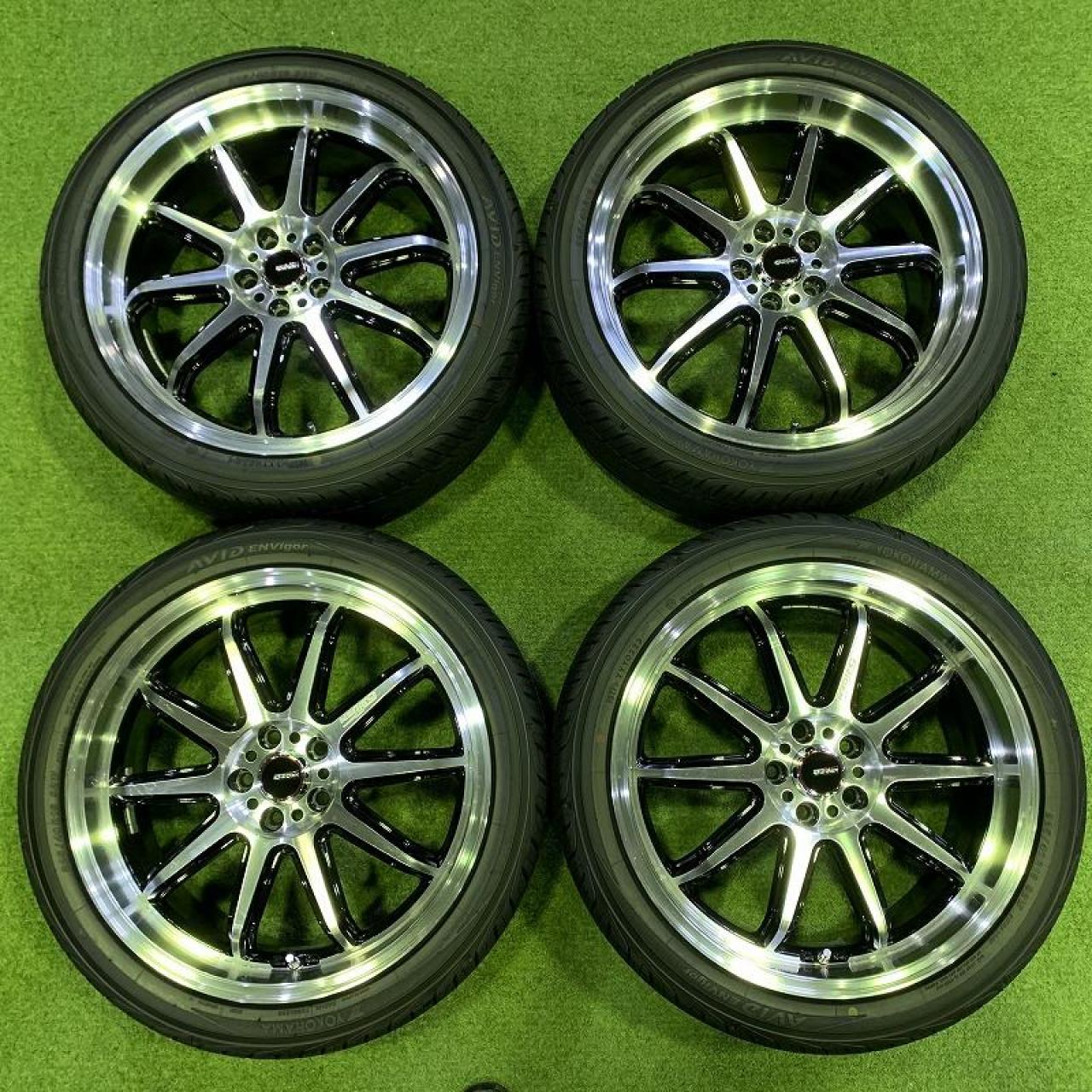 5ZIGEN FIREBALL RR + YOKOHAMA AVID ENVigor S321 225/40R18 2023年製造 | カー用品 タイヤホイールセット 18インチタイヤホイール ...