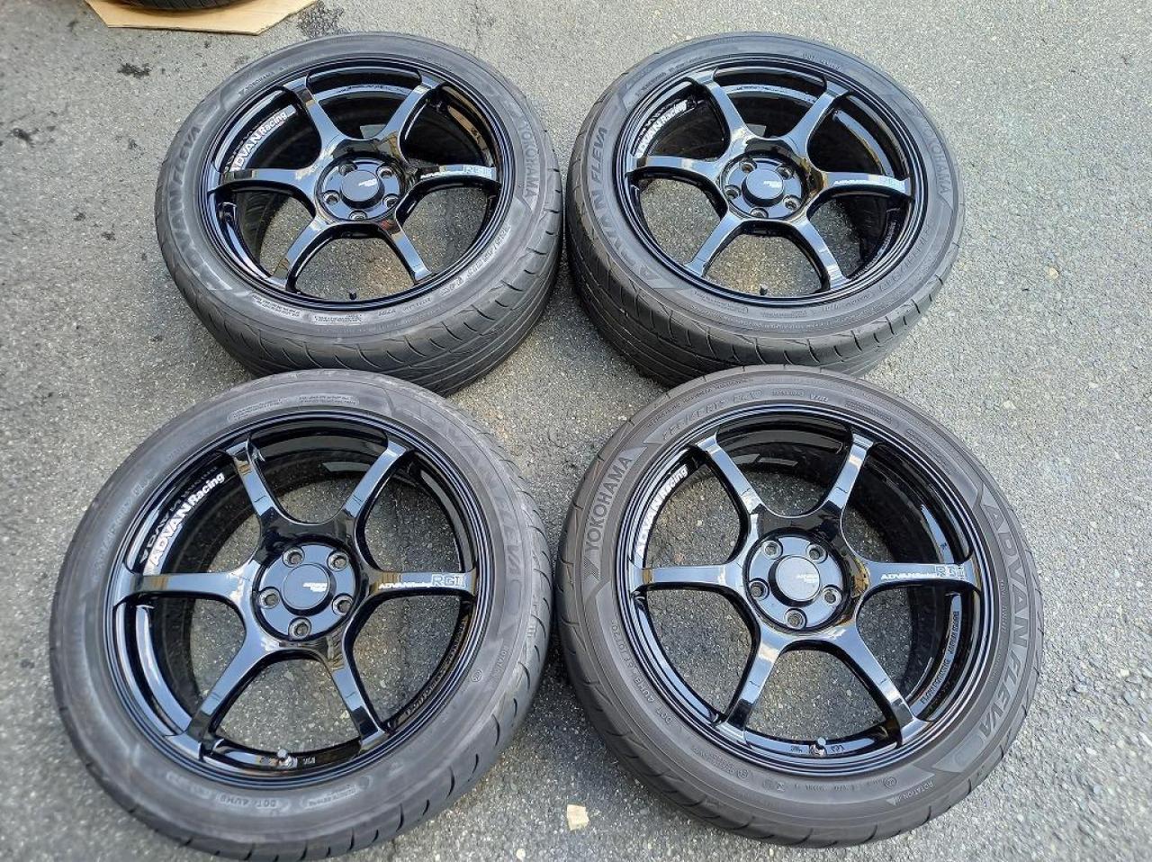 4YOKOHAMA(ヨコハマ) ADVAN Racing RG3 + YOKOHAMA ADVAN FLEVA | カー用品 タイヤホイール ...