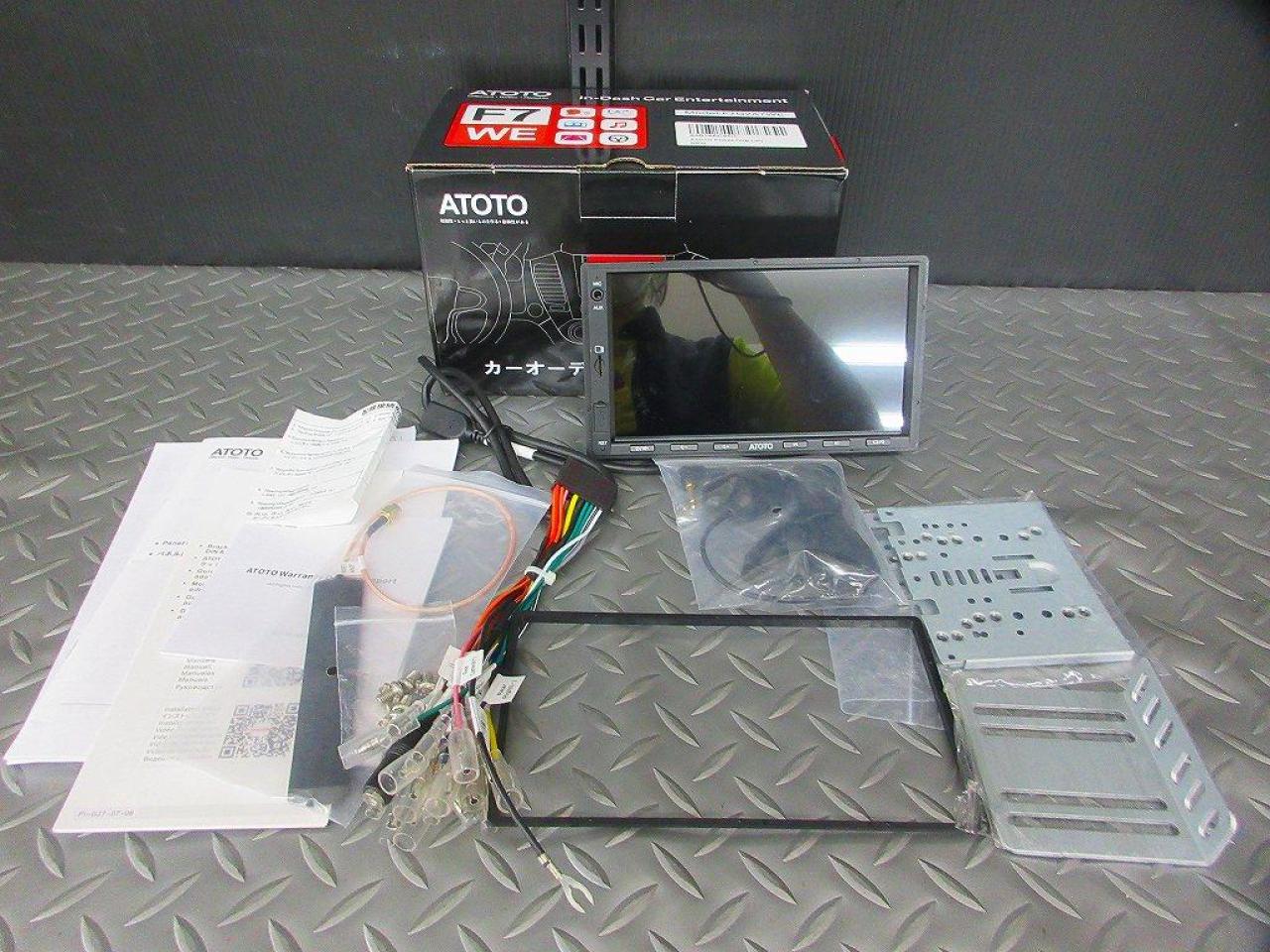 ATOTO ディスプレイオーディオ F7 WE(F7G2A7WE) | 中古品 | アップガレージ 金沢店 | カー用品 ヘッドユニット ...