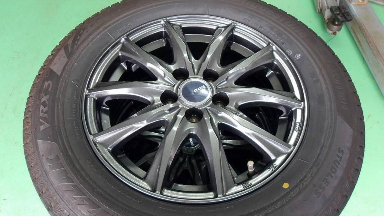 BADX D.O.S. Gavial3 + BRIDGESTONE BLIZZAK VRX3 195/65R15 2023年製 4本セット ...