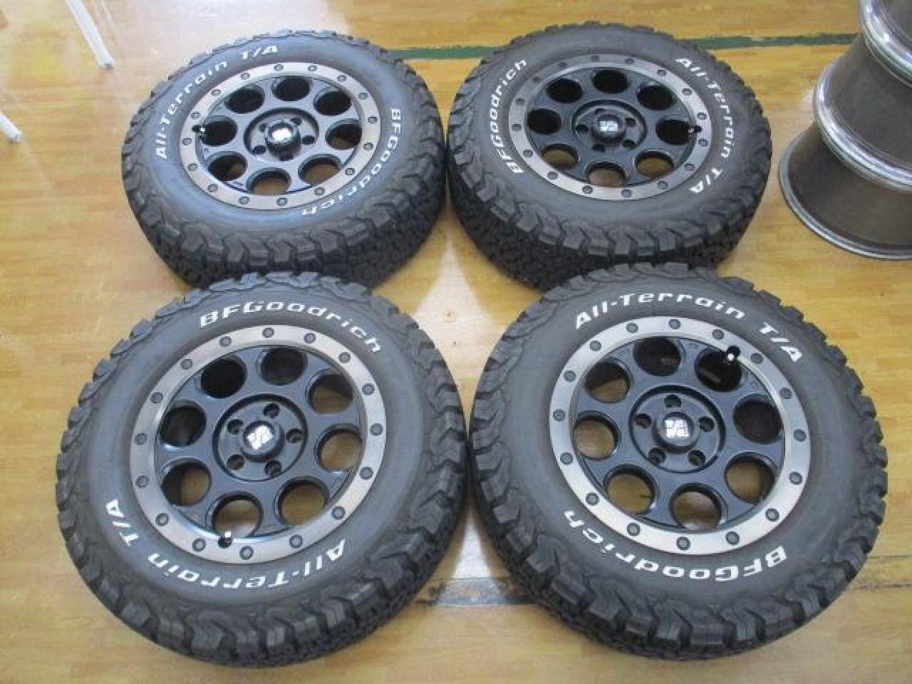 MLJ XTREME-J XJ03 + BFGoodrich All-Terrain T/A | 中古品 | アップガレージ 岡山倉敷店 | カー用品 タイヤホイールセット 16インチタイヤ ...