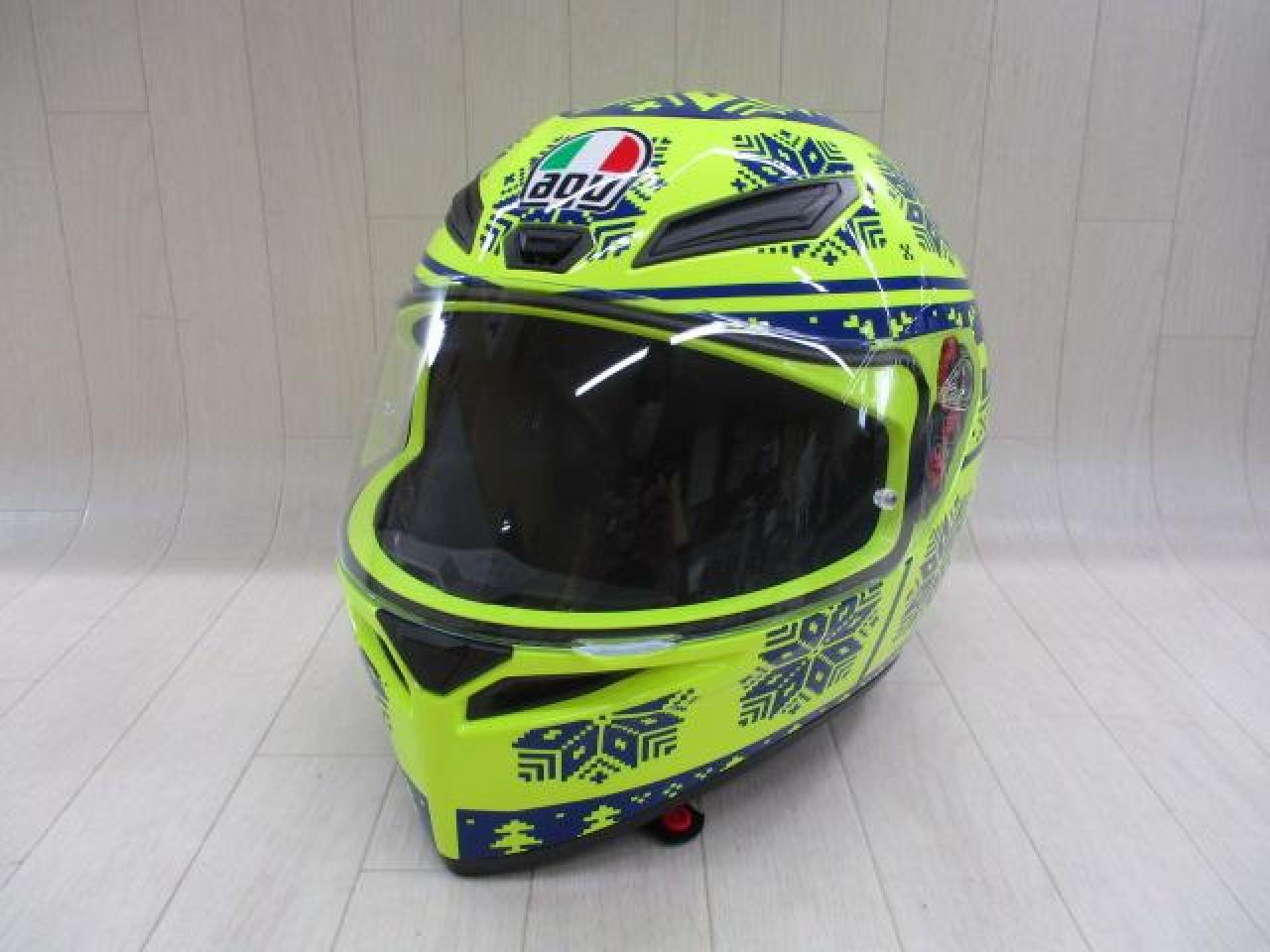 Agv K1 WINTER TEST 295 SNOWFLAKE(ロッシ) Lサイズ(59-60cm) | バイク用品 ヘルメット フル ...