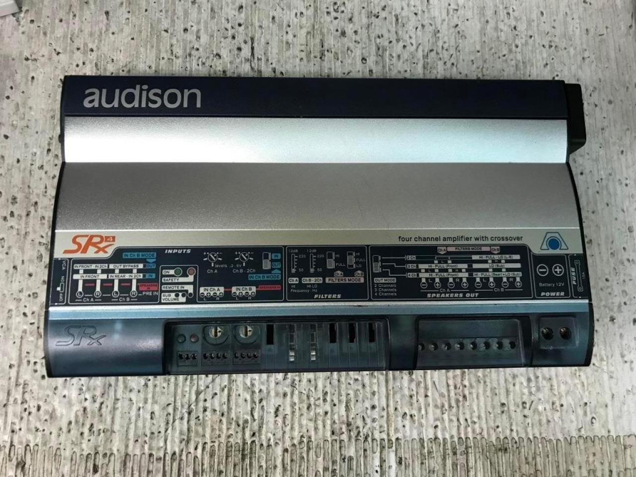 audison SRX4 | 中古品 | アップガレージ 岐阜店 | カー用品 アンプを通販で購入する | 中古カー＆バイク用品の販売なら ...