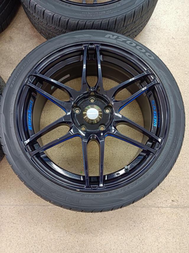weds WedsSport SPORT SA-60M + NEXEN N7000 92W XL | カー用品 タイヤホイールセット 18インチタイヤホイールセットを通販で購入する | 中古 ...