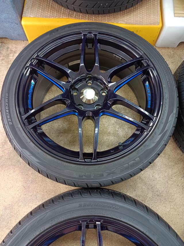 weds WedsSport SPORT SA-60M + NEXEN N7000 92W XL | カー用品 タイヤホイールセット 18インチタイヤホイールセットを通販で購入する | 中古 ...
