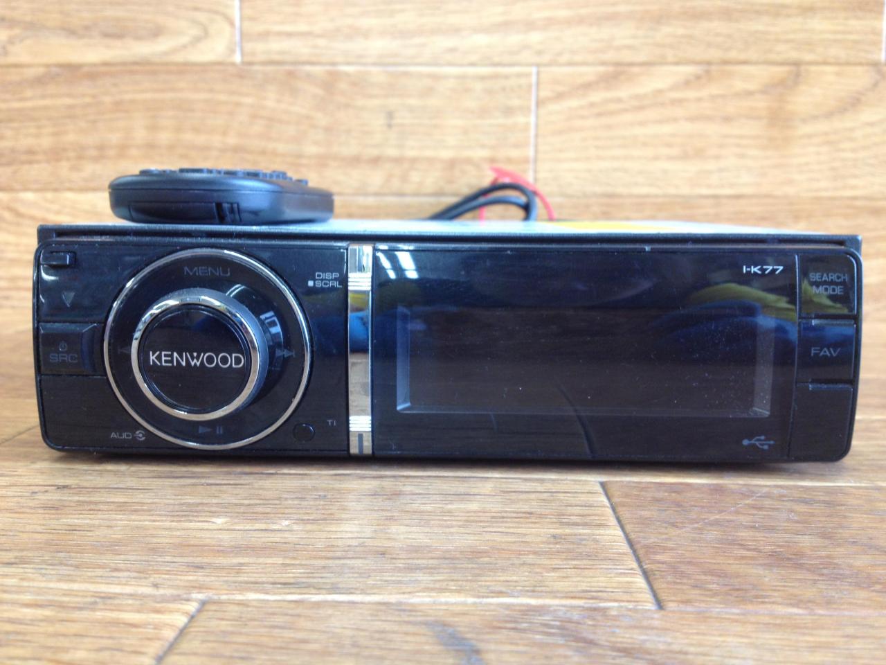 【KENWOOD】I-K77 | カー用品 ヘッドユニット CD+USB/i-Podチューナーを通販で購入する | 中古カー＆バイク用品の販売ならアップガレージ