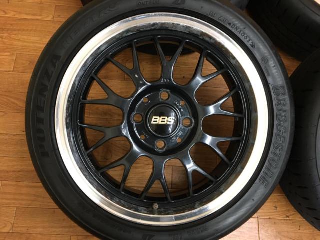 BBS RG-F(RG397) + BRIDGESTONE POTENZA RE-71RS | カー用品 タイヤホイールセット 15インチタイヤホイールセットを通販で購入する | 中古カー ...