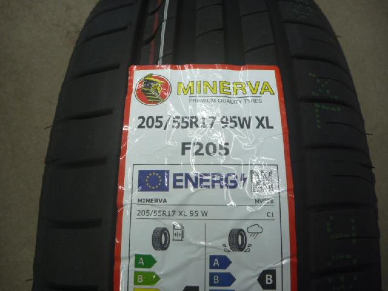 MINERVA F205 205/55R17 4本セット | カー用品 タイヤ 17インチタイヤを通販で購入する | 中古カー＆バイク用品の ...