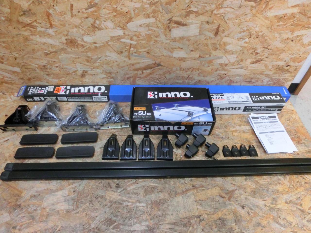 INNO/RV-INNO IN-SU-K5 + K325 +B127 | カー用品 キャリアを通販で購入する | 中古カー＆バイク用品の販売ならアップガレージ