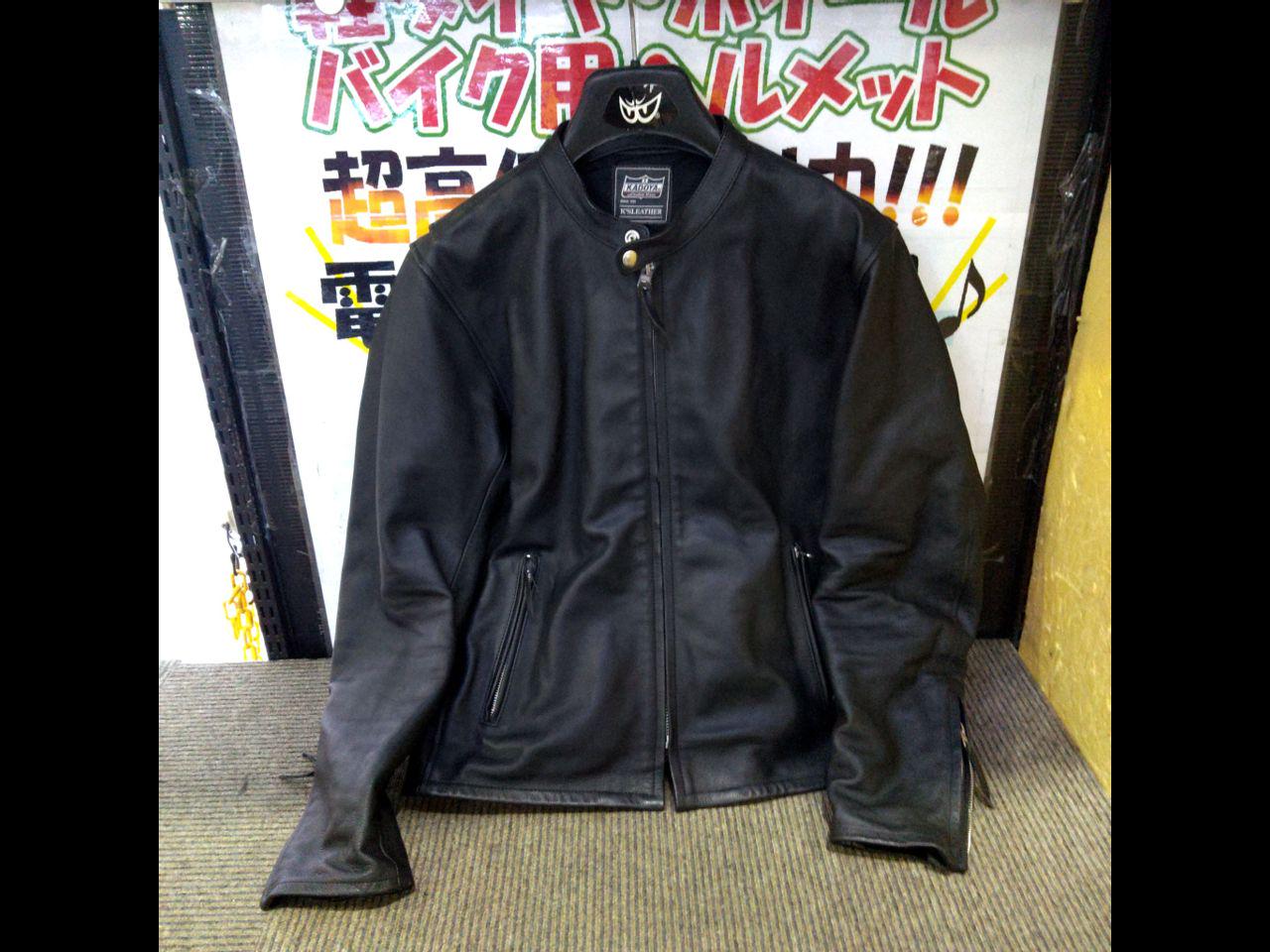 【KADOYA(カドヤ)】 K’SLETHER シングルレザージャケット 【サイズ3LB】 | バイク用品 ウエア レザージャケット(二輪)を通販で購入する | 中古カー＆バイク用品の販売なら ...