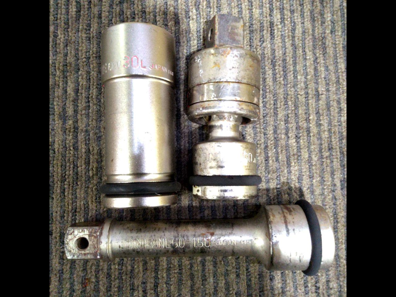 TONE インパクト用ロングソケット +エクステンションバー 150mm+ボールジョイント | バイク用品 メンテナンス 工具・メンテナンス(二輪)を通販で購入する | 中古カー＆バイク用品の ...