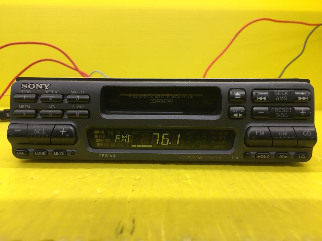 SONY(ソニー) XR-C11 | カー用品 ヘッドユニット カセットチューナーを通販で購入する | 中古カー＆バイク用品の販売ならアップガレージ