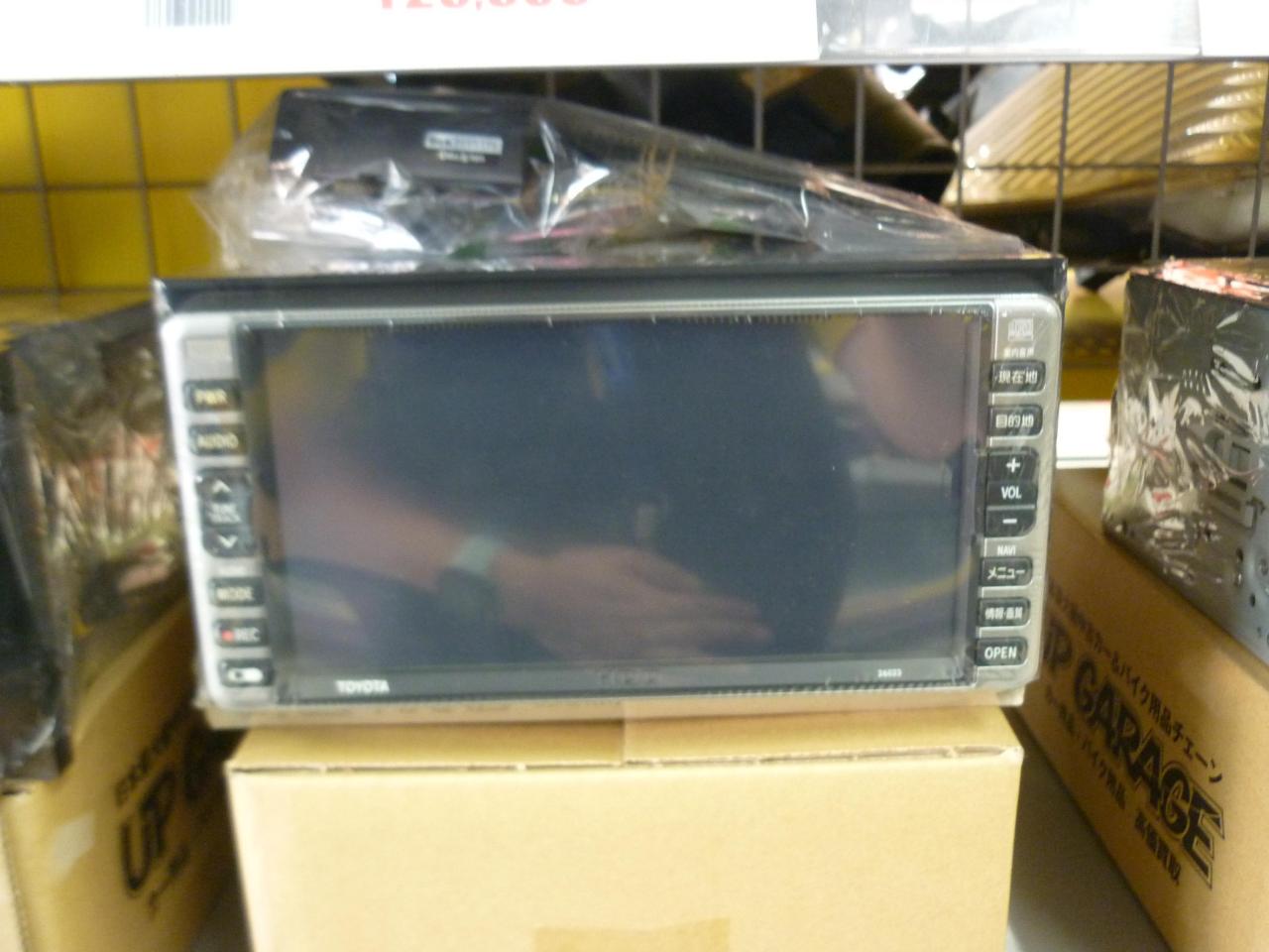 トヨタ 10系アルファード純正DUAL AVNナビゲーション(86100-58030) + R-SPEC TV-KIT(TTV304Y) | カー用品 カーナビ(非地デジ） HDDナビ(非 ...