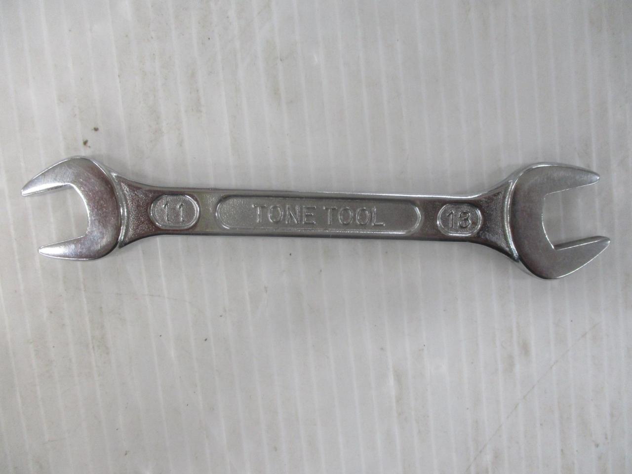めっけもん TONE 両口スパナ 11×13 | 工具 大工道具 スパナ、レンチを通販で購入する | 中古カー＆バイク用品の販売ならアップガレージ