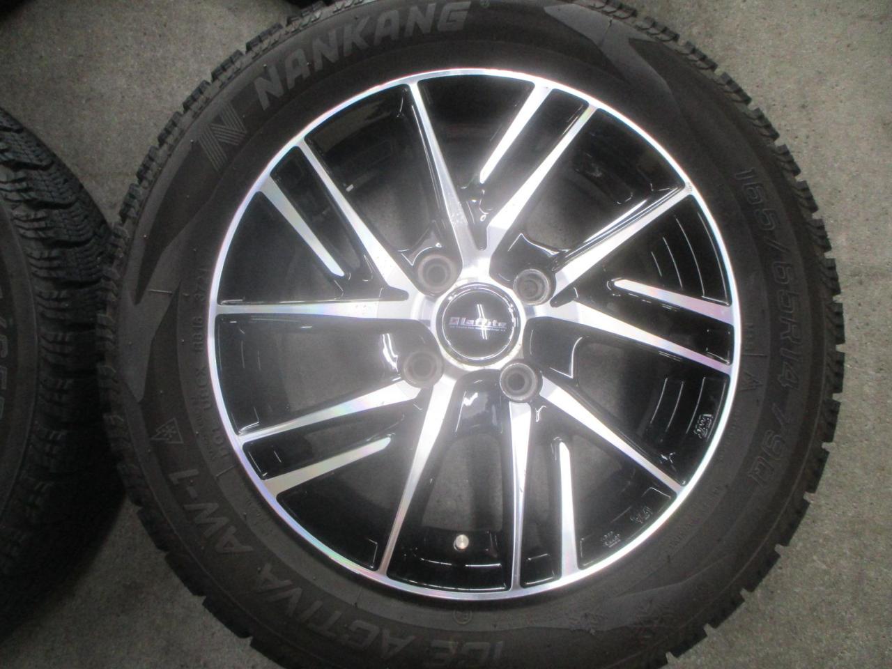 HOT STUFF Laffite LW-06 + NANKANG AW-1 | カー用品 スタッドレスタイヤホイールセット 14インチスタッドレスタイヤホイールセットを通販で購入する ...