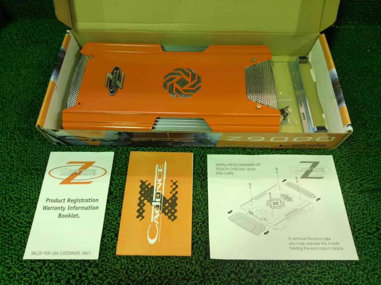 CAdence Z9000 パワーアンプ300Wx2ch | カー用品 アンプを通販で購入する | 中古カー＆バイク用品の販売ならアップガレージ