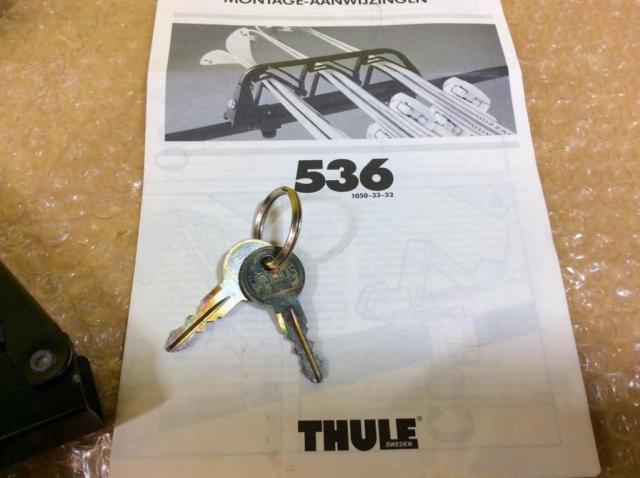 【THULE】スーリー スキーキャリア 536 3枚積み 1050-33-32 | カー用品 キャリアを通販で購入する | 中古カー＆バイク用品の販売ならアップガレージ
