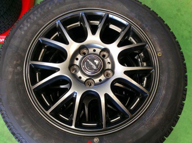 DUNLOP mistire + NANKANG(ナンカン) AW-1 185/65R15 ★タイヤは新品! 5穴 フリード/CR-Z など ...
