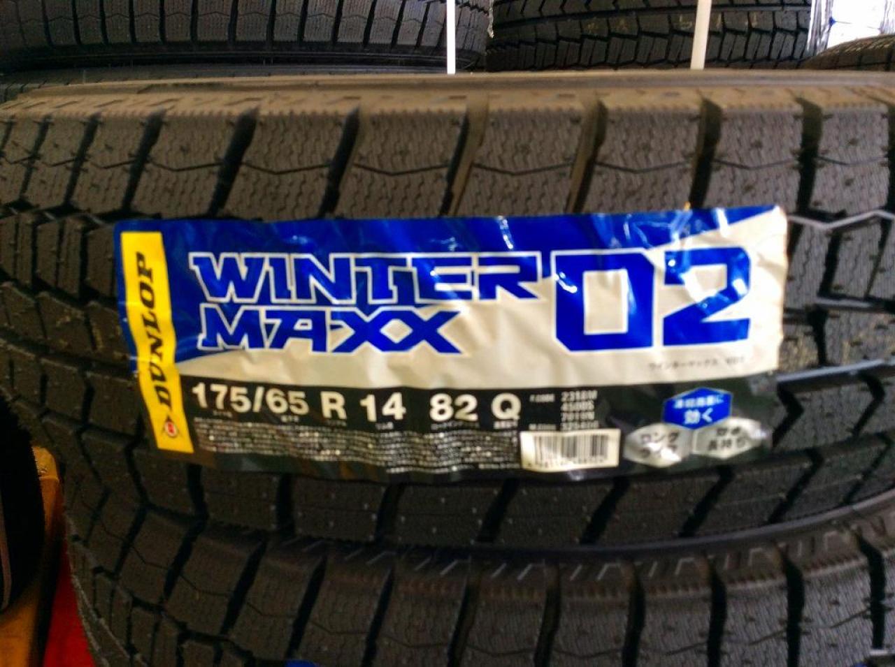 上 【特価タイヤ】 DUNLOP(ダンロップ) WINTER MAXX(ウインターマックス) WM02 175/65R14 82Q 4本 | 新品 | アップガレージ 石川小松店 | カー用品 ...