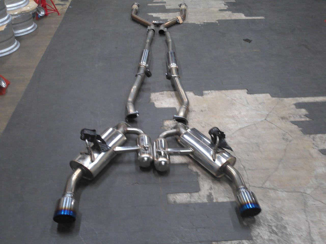 ★値下げしました★HKS Super Turbo Muffler(スーパーターボマフラー) 【スカイライン V37 セダン ...