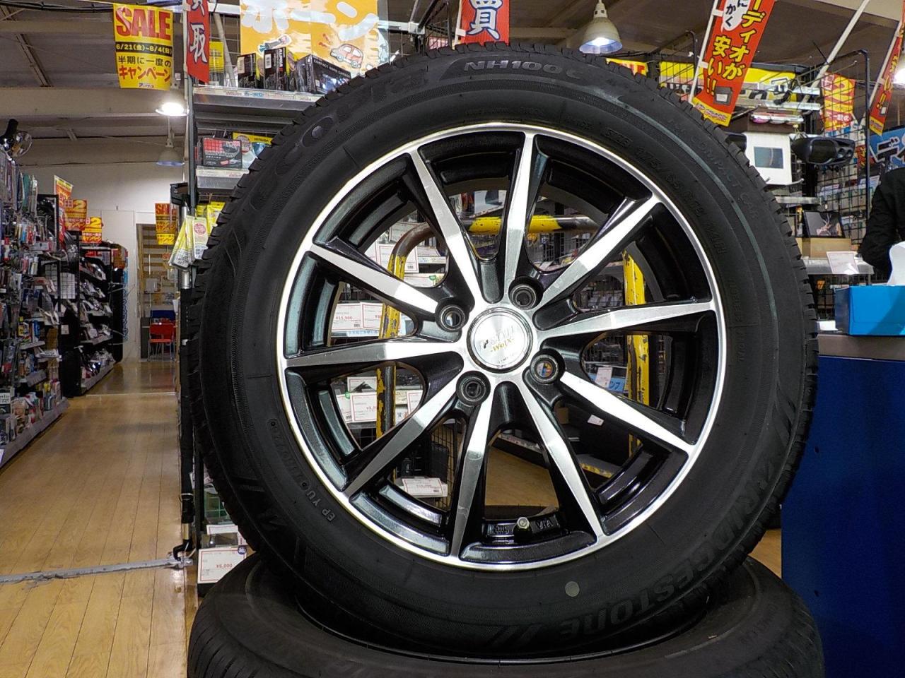 MONZA JAPAN JP STYLE(ジェイピースタイル) WOLX + BRIDGESTONE(ブリヂストン) ECOPIA ...