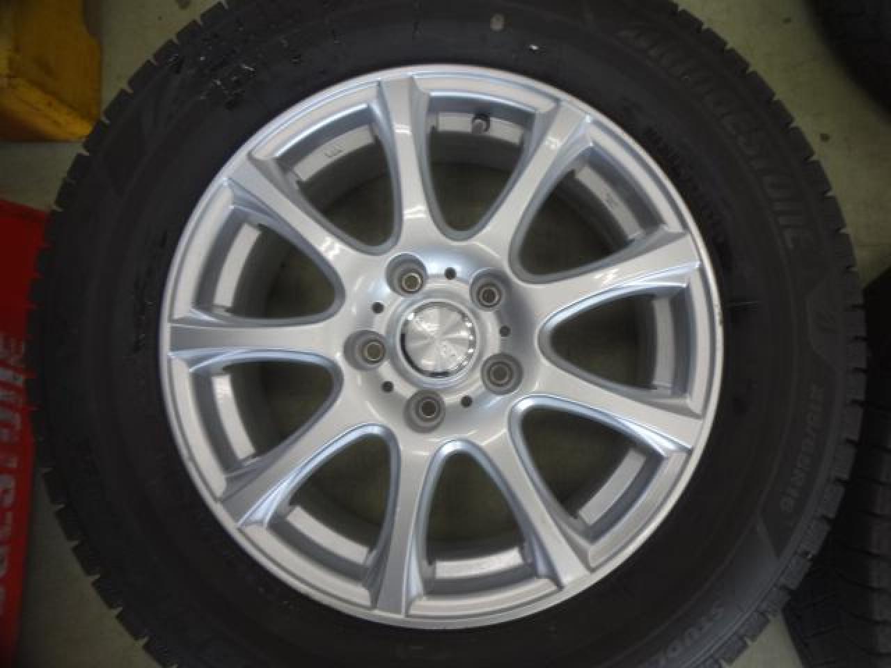 BRIDGESTONE BLIZZAK VRX3 + DUNLOP DUFACT DS9 | カー用品 スタッドレスタイヤホイールセット 16インチスタッドレスタイヤホイールセットを通販で購入 ...