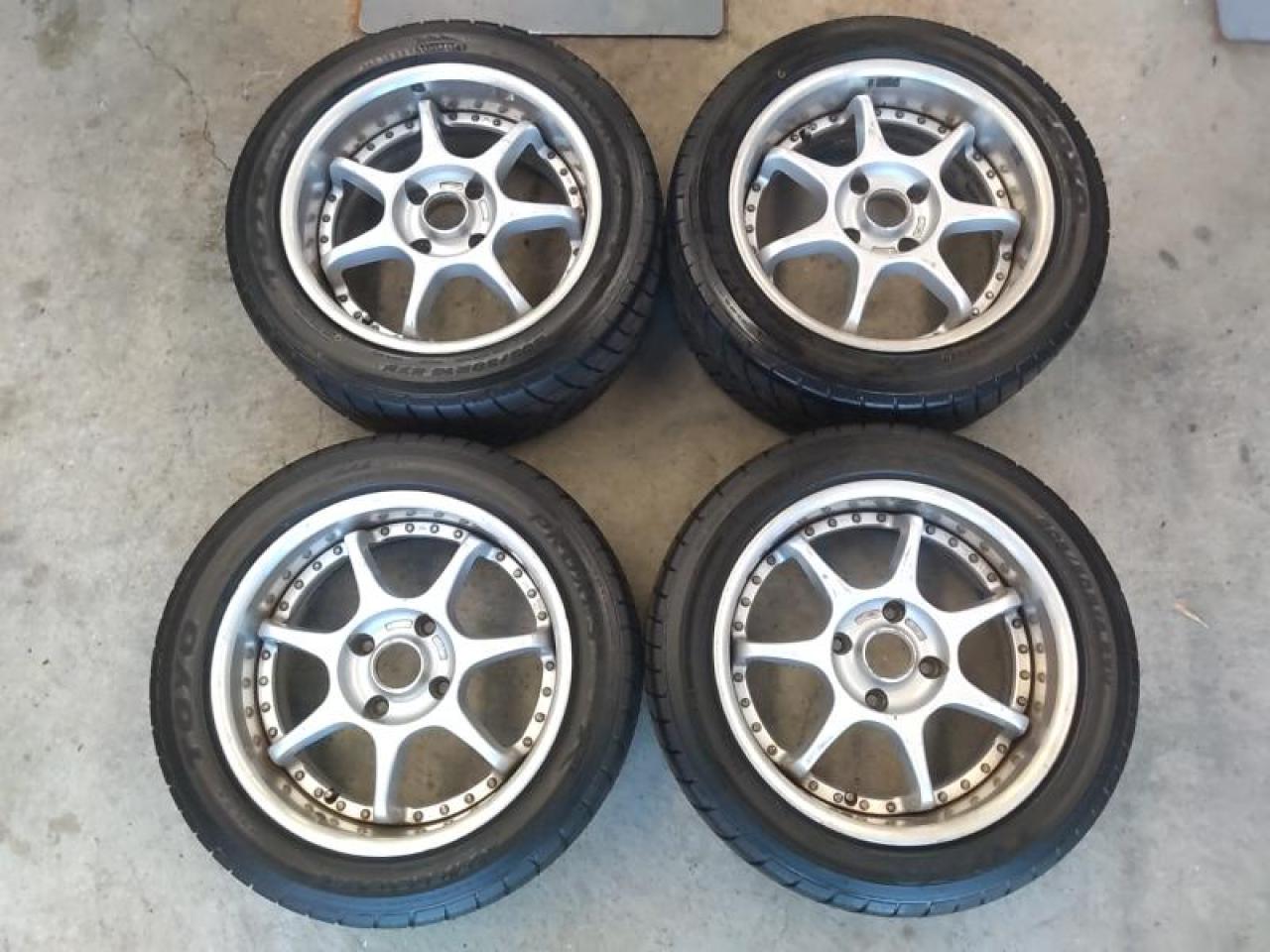 ENKEI(エンケイ) RS-EVOLUTION + TOYO(トーヨー) PROXES R1R 205/50R16 | カー用品 タイヤ ...