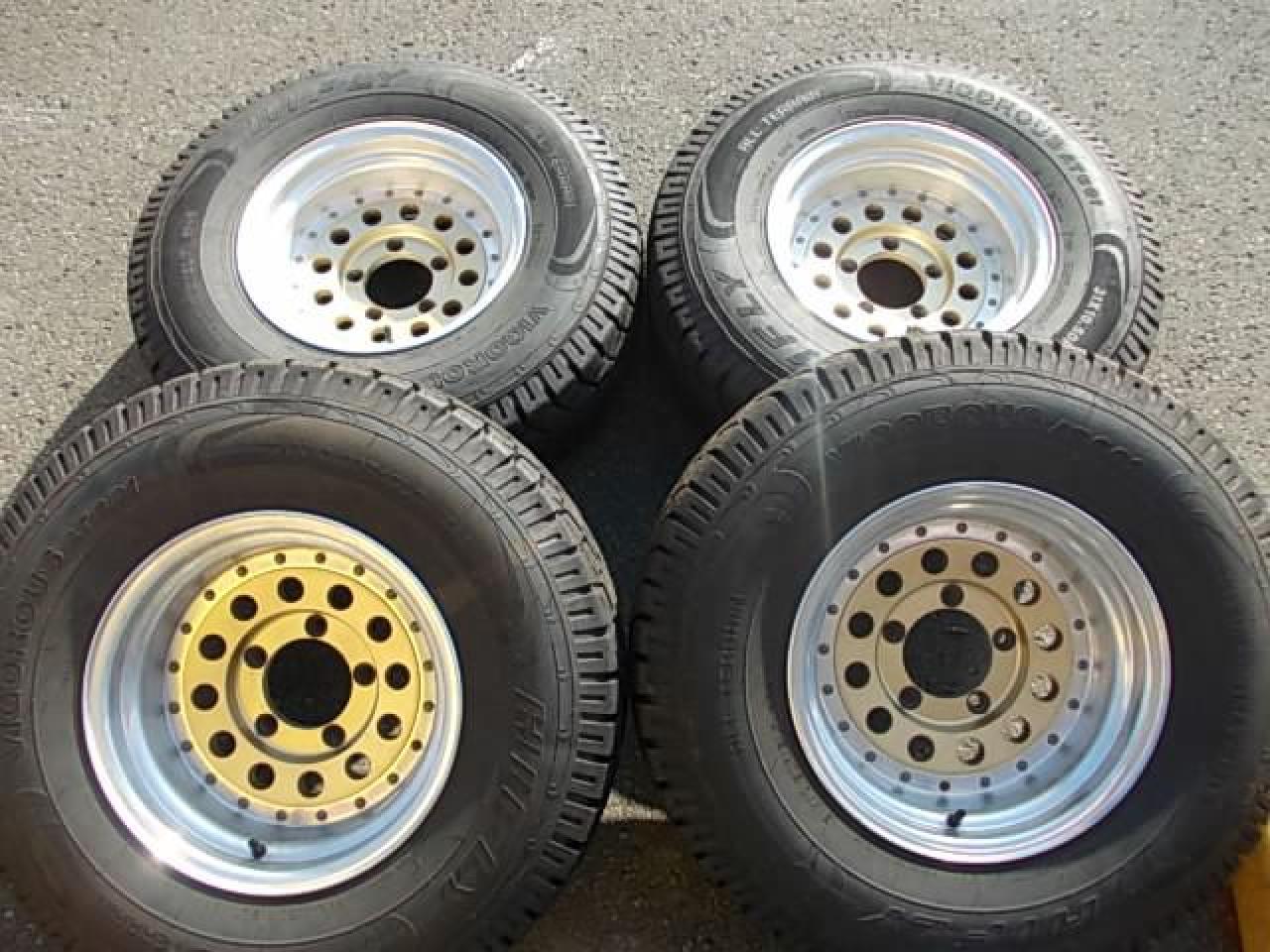 ENKEI ハリケーンレーシング HR-385 PARAMOUNT + HIFLY VIGOROUS AT601 | カー用品 タイヤホイール ...